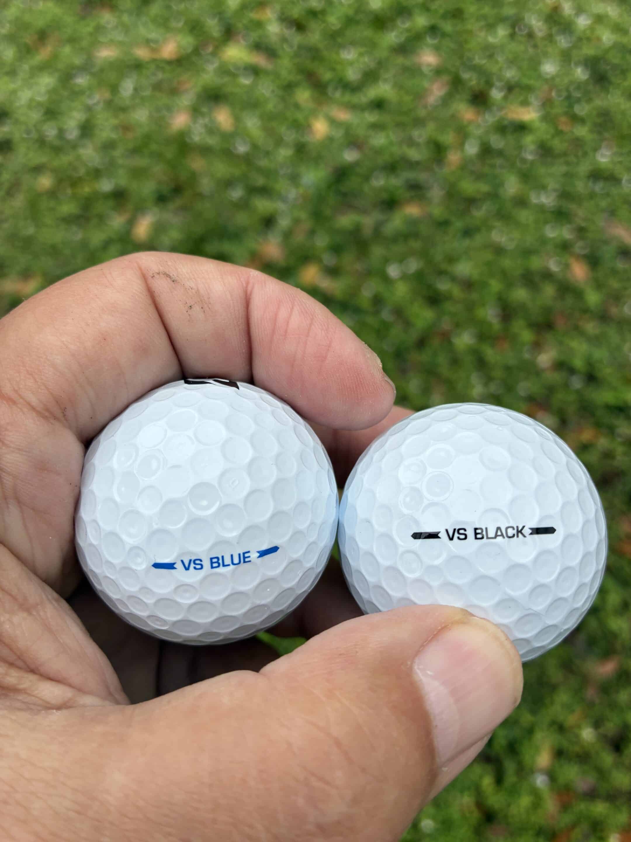 Inside Bridgestone Proto VS Blue and Black Balls - Spike on Golf ...